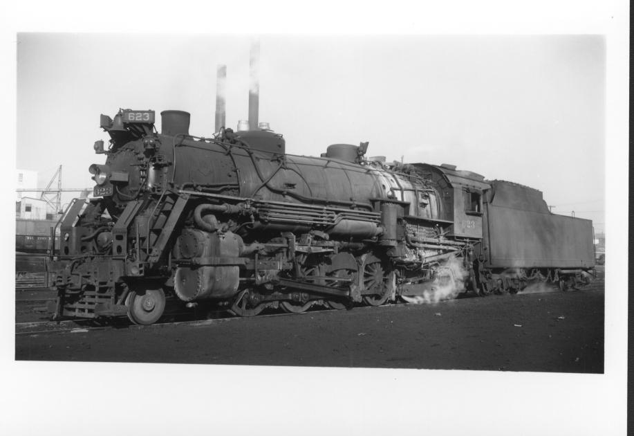 NKP H-6d 623 Peoria IL 3-2-1949 | The Nickel Plate Archive