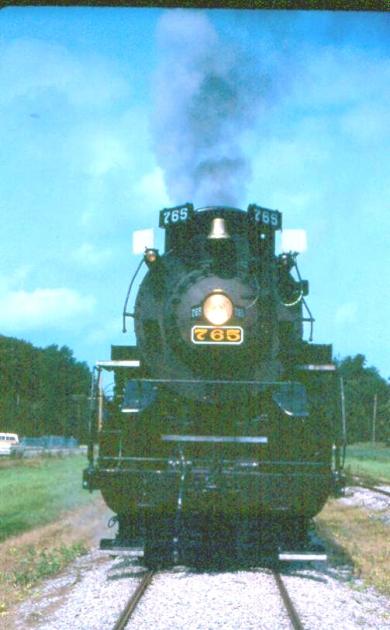 04 NKP #765 2-8-4 New Haven IN Sept 1979-F | The Nickel Plate Archive