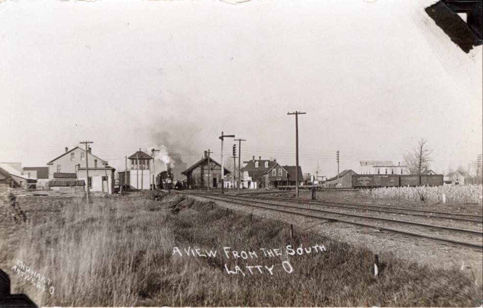 1109 Latty OH Joint NKP & NO RR depot & Tower | The Nickel Plate Archive