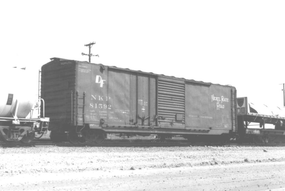 115 NKP #81592 50' P-S Box Bellevue 07-01-73 | The Nickel Plate Archive