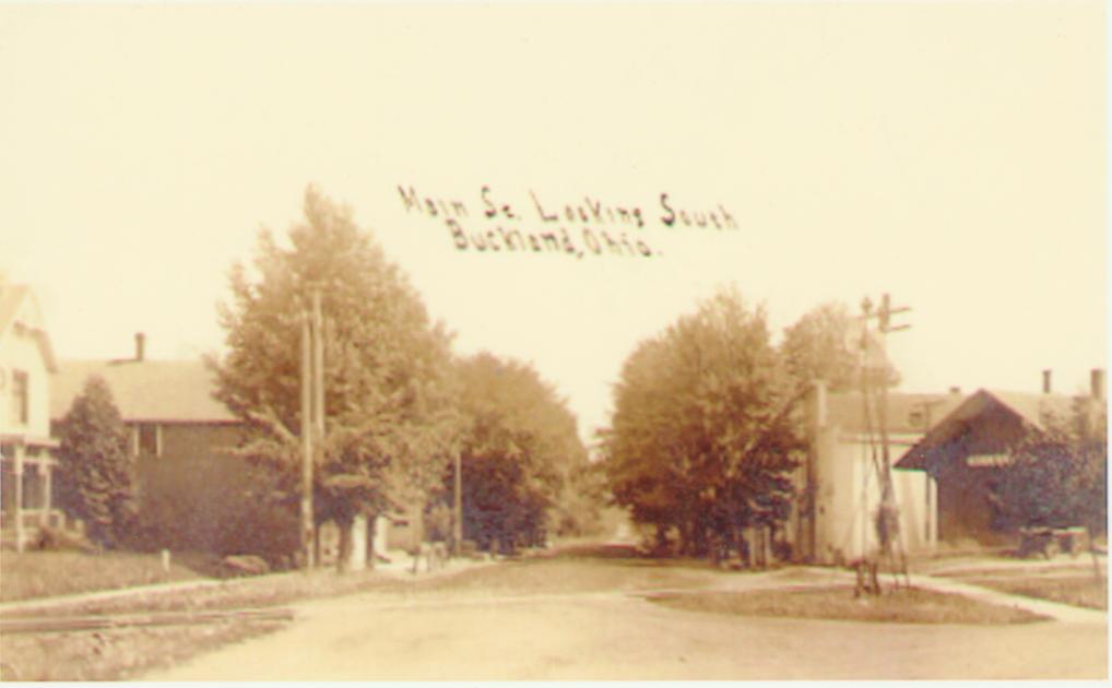 3035 Buckland OH Main St. & LE&W Depot | The Nickel Plate Archive