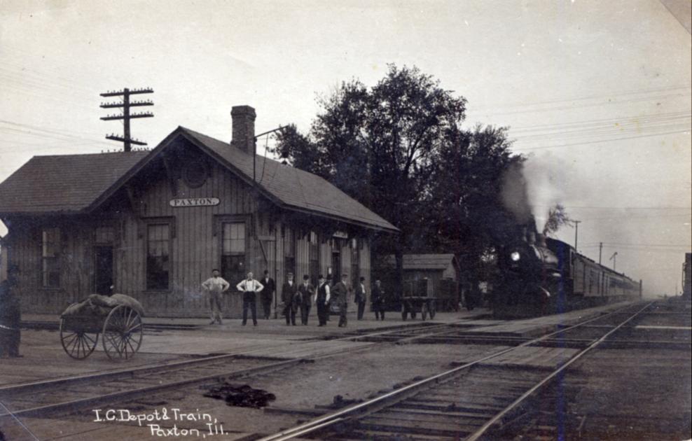 3117 Paxton IL Old joint LE&W-IC Depot | The Nickel Plate Archive