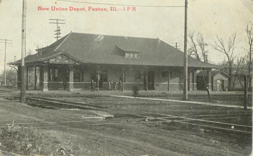 3119 Paxton IL Brick Joint LE&W-IC Depot | The Nickel Plate Archive