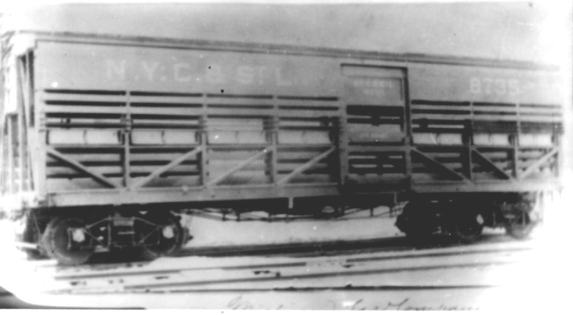 324 NKP #08735 33' Wdn TR STock Car | The Nickel Plate Archive