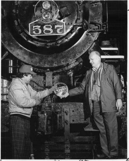 NKP 587 Pre-Rebuild Photo 00 | The Nickel Plate Archive