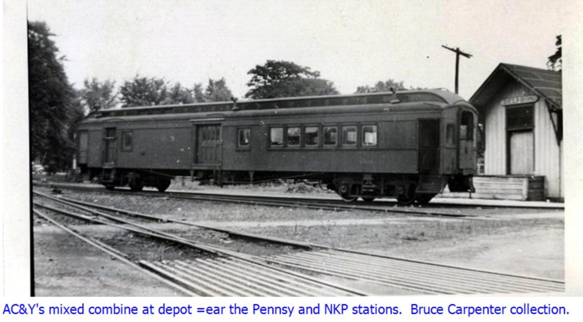 ACY Delphos OH Combine at depot | The Nickel Plate Archive