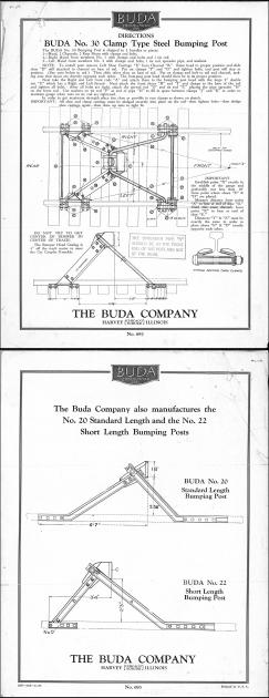 Buda Bumping Post - 1935 | The Nickel Plate Archive