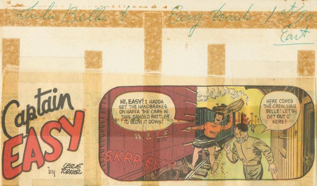 Cartoon - Captain Easy | The Nickel Plate Archive