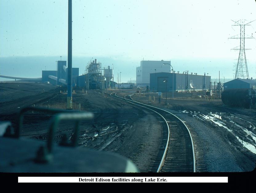 Detroit Edison View Monroe MI Power Planrt 3-30-93 | The Nickel Plate ...