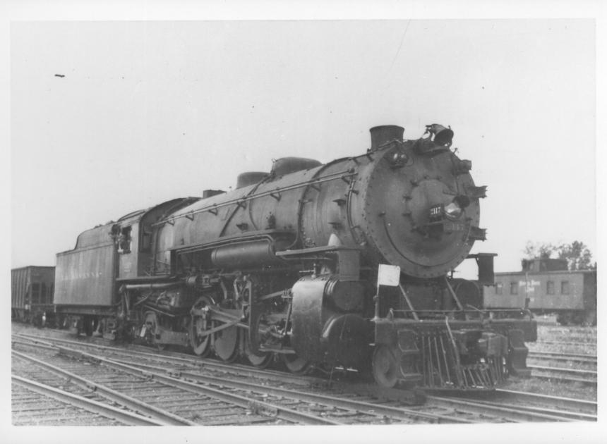 DL&W 2-8-2 2117 Buffalo NY 1940's PKS HAM | The Nickel Plate Archive