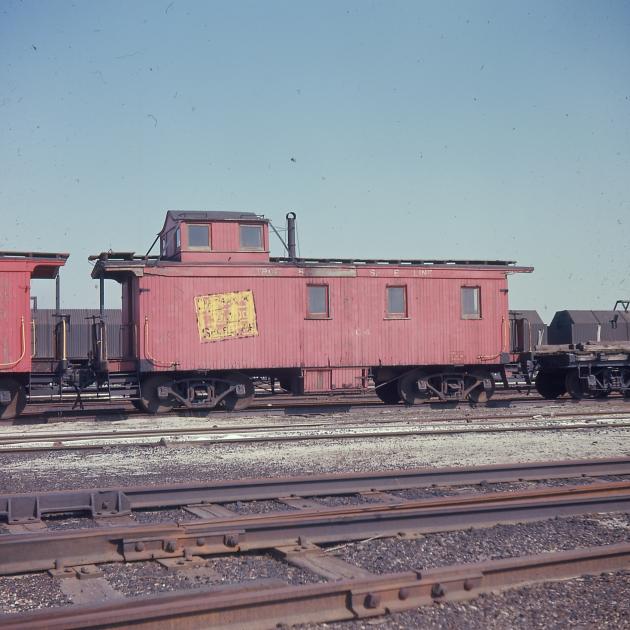 D&TSL Caboose 104 Toledo OH 4-12-68 | The Nickel Plate Archive