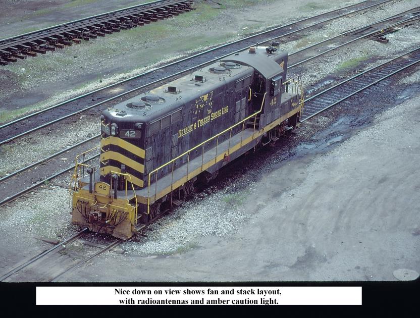 D&TSL GP7 42 Lang Yard Down on view 6-26-79 | The Nickel Plate Archive