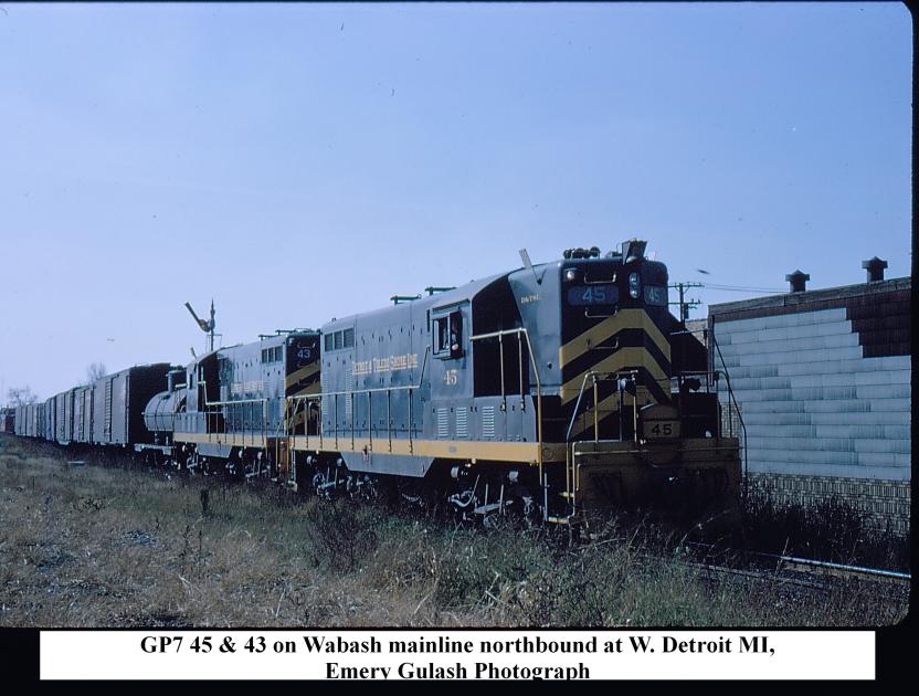 D&TSL GP7 45 West Detroit MI 10-64 | The Nickel Plate Archive
