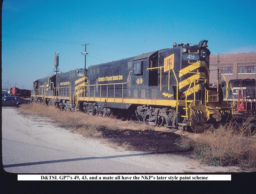 D&TSL GP7 49 Battle Creek MI 1-1979 | The Nickel Plate Archive