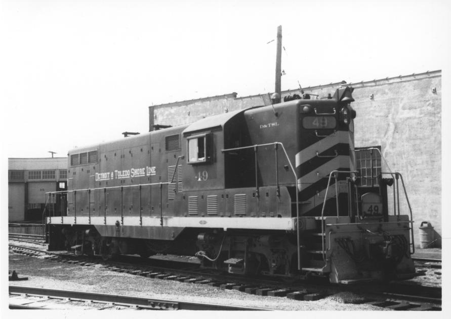 D&TSL GP7 49 Bellevue OH 4-12-1968 HAM | The Nickel Plate Archive