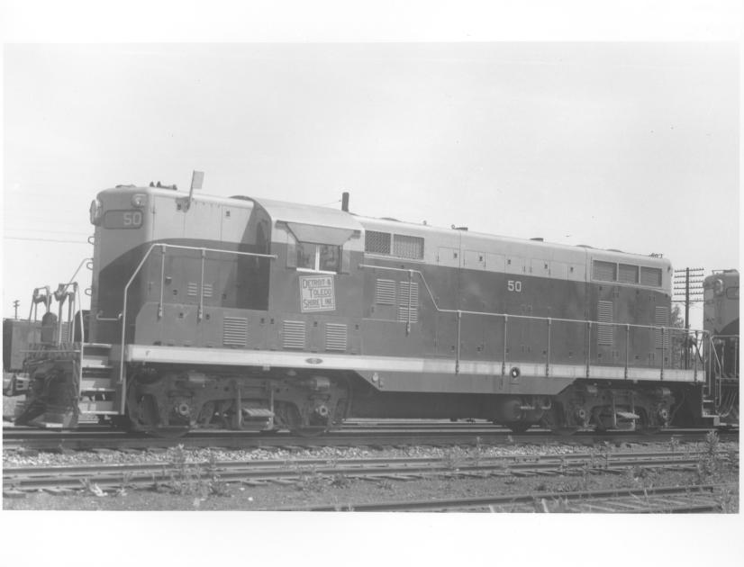 D&TSL GP7 50 Ecorse MI 7-12-1953 | The Nickel Plate Archive