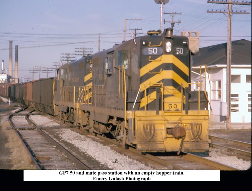 D&TSL GP7 50 Monroe MI southbound 1-66 | The Nickel Plate Archive