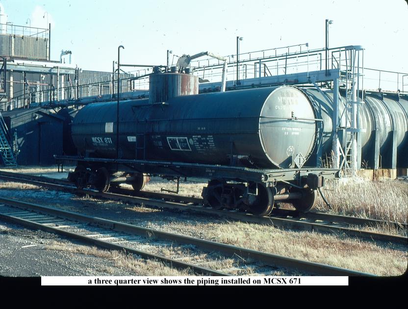 D&TSL View Gibralter MI Tank car 12-8-90 | The Nickel Plate Archive