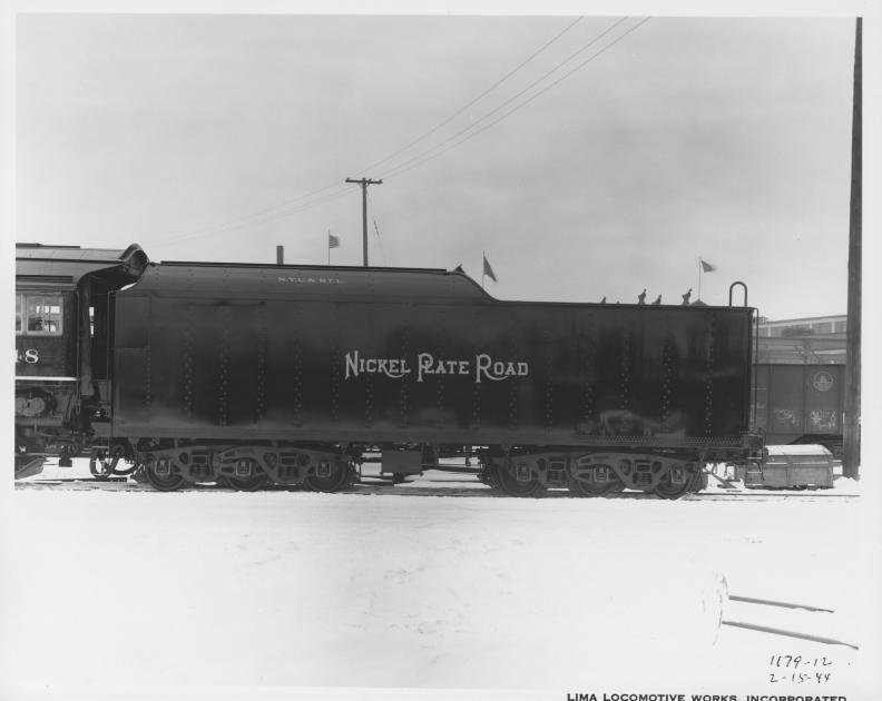 NKP S-2 Berkshire 748 Builders Photo - Left Side Tender View | The ...