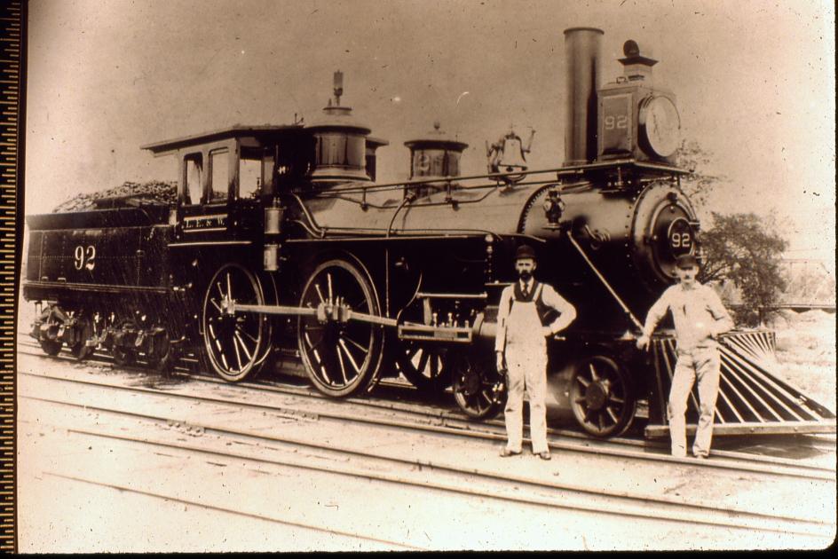 LE&W 4-4-0 92 ex-FWC&L # 2 | The Nickel Plate Archive
