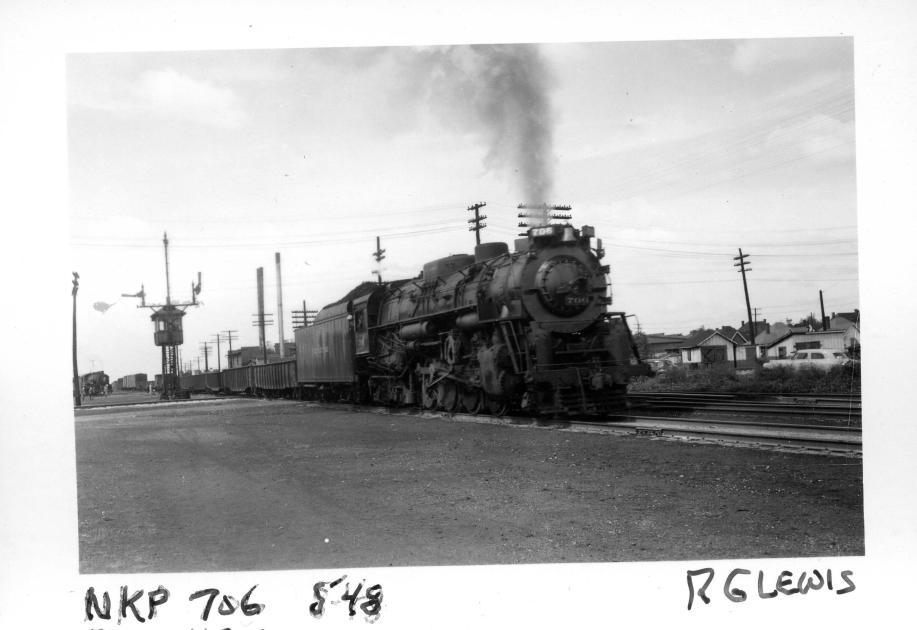 LEWIS A140 - NKP 706 Frankfort IN 5-1948 (JWB) | The Nickel Plate Archive
