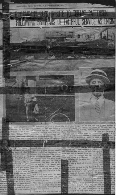 News Article - Billy Patterson Bio | The Nickel Plate Archive