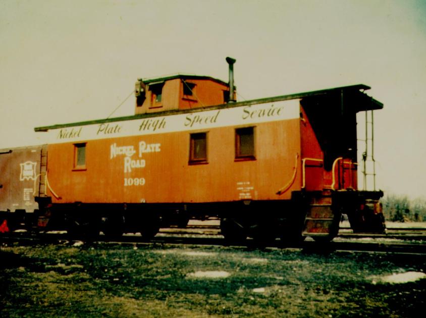 NKP #1099 Wdn Cab Bellevue C 1966 | The Nickel Plate Archive