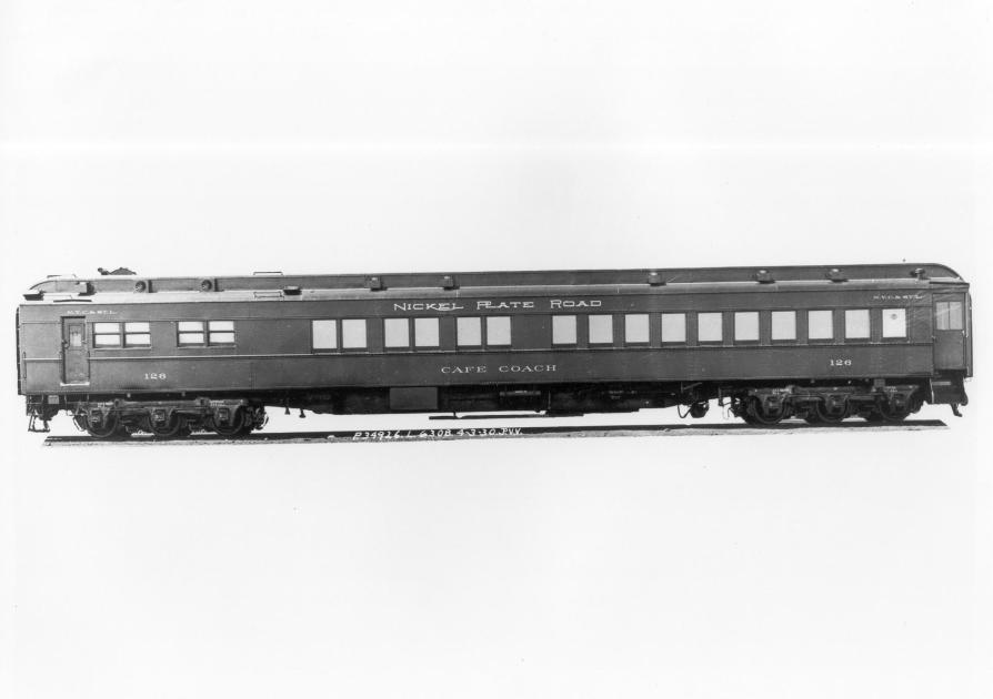 NKP #126 Cafe Coach BP 4-3-1930 | The Nickel Plate Archive