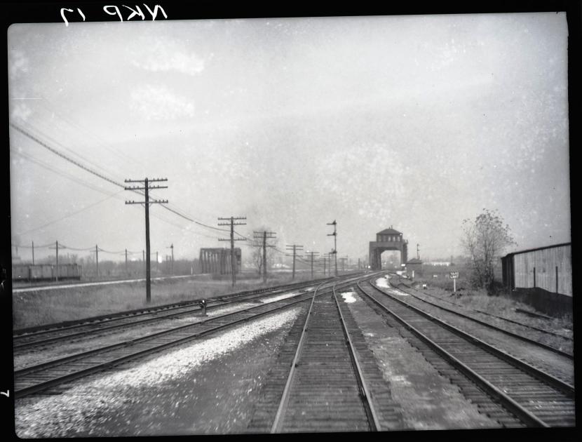 NKP 17 - Grand Calumet River bridge Hammond IN ca.1949 (JWB) | The ...