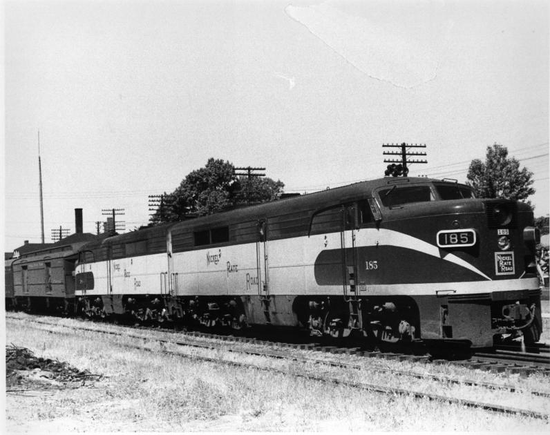 NKP 185 at NKP Sta | The Nickel Plate Archive