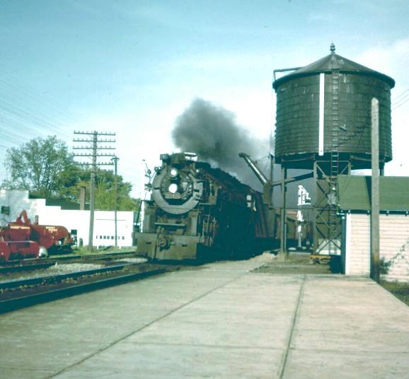 NKP 2-8-4 #745 Knox IN Fall 1957os | The Nickel Plate Archive