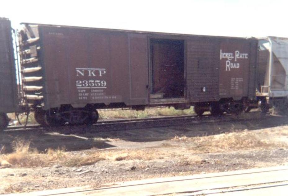 NKP 23559 40' Box Framkfort IN 10-19-68 | The Nickel Plate Archive