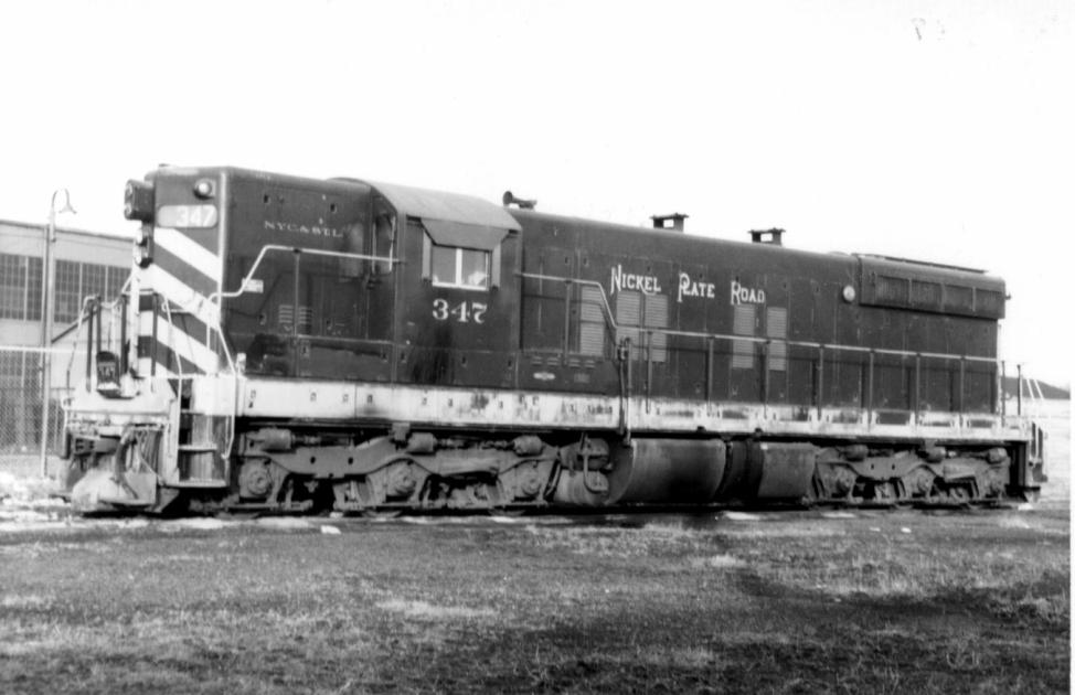 NKP #347 SD9 Zanesville 2S 5-1965 | The Nickel Plate Archive