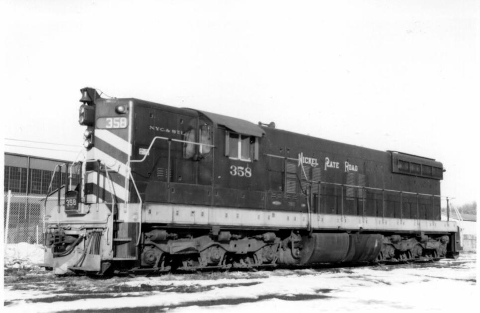 NKP #358 SD9 Zanesville 2-1964 | The Nickel Plate Archive