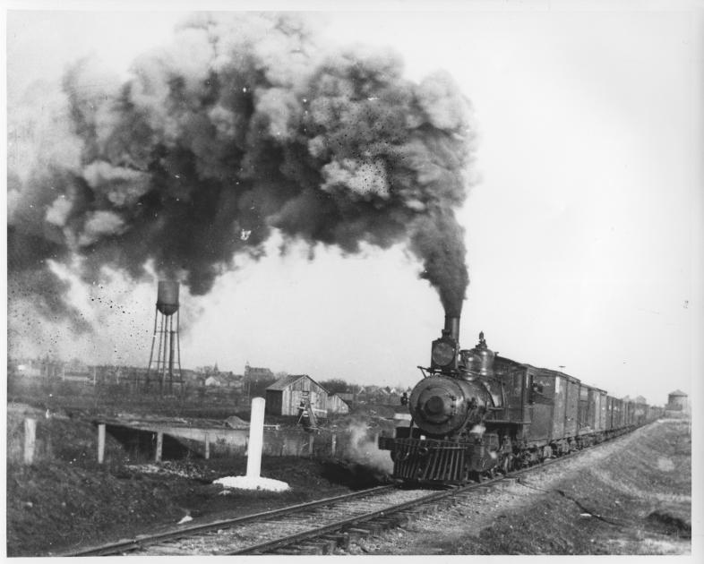 NKP 4-4-0 has its train under control 1880's NKPHTS | The Nickel Plate ...
