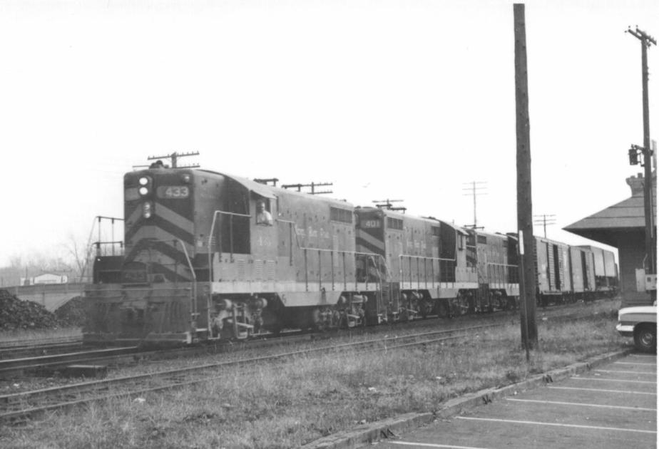 NKP #433+ GP7 Fremont 2-10-64 | The Nickel Plate Archive