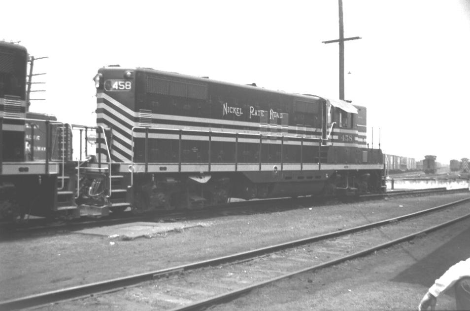 NKP #458 Madison IL Summer 1955n1 | The Nickel Plate Archive
