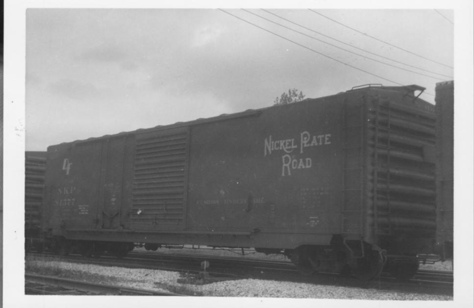 NKP 50ft Boxcar 50ft 81577 Bellevue OH 1970's | The Nickel Plate Archive