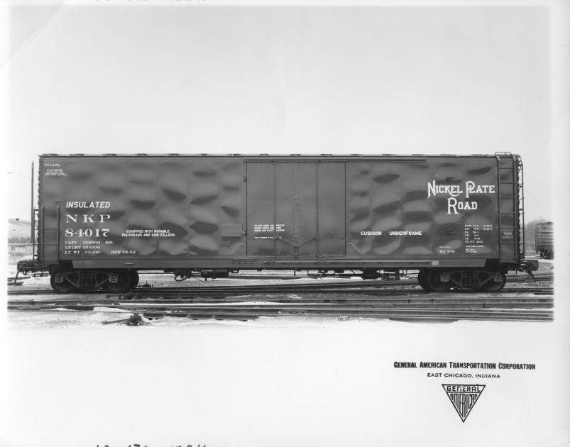 NKP 50ft Boxcar 50ft 84017 Builders Photo 2 Tony | The Nickel Plate Archive
