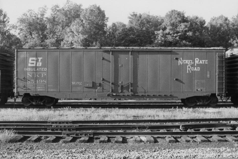 NKP 50ft Boxcar 50ft 85498 Argos IN 1970's | The Nickel Plate Archive