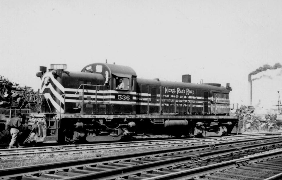 NKP #536 RS3 Fremont 2-28-66 | The Nickel Plate Archive