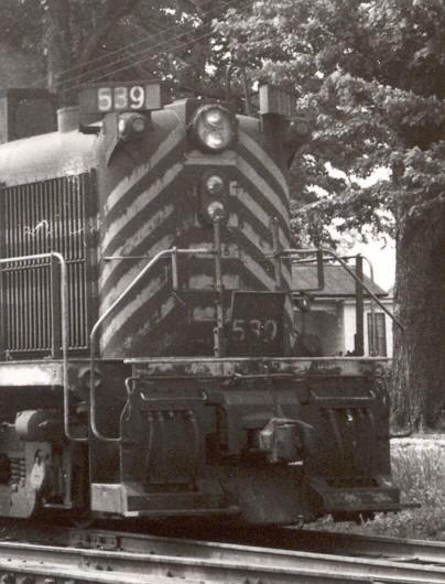 NKP #539 RS3 Front long end lights | The Nickel Plate Archive