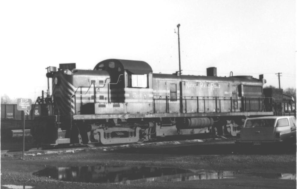 NKP #541 RS3 Bellevue 3-13-66 | The Nickel Plate Archive