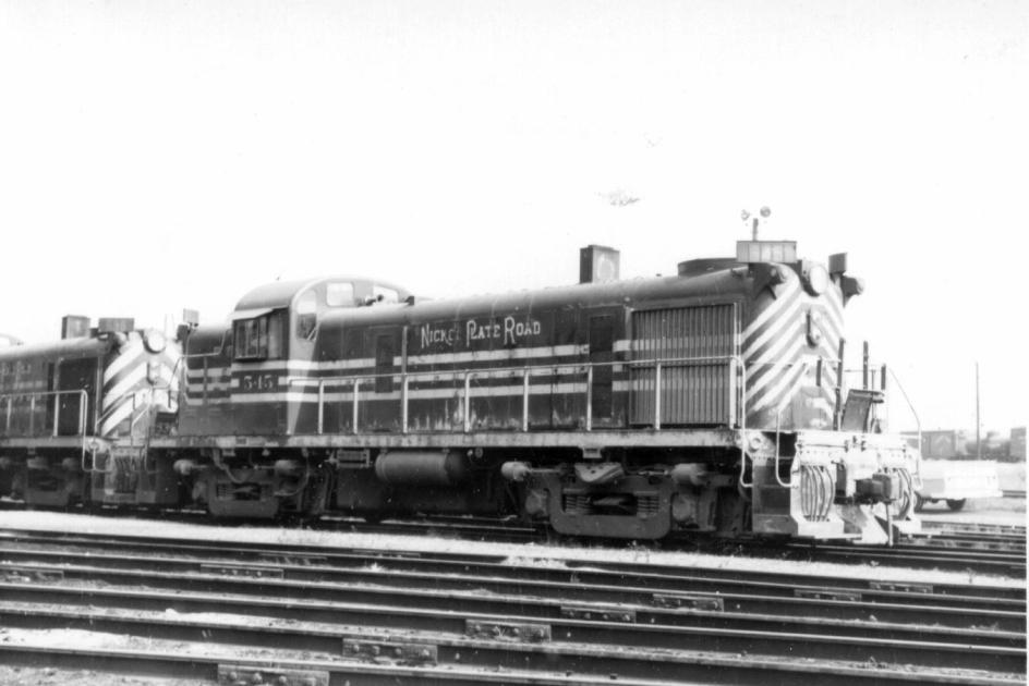 NKP #545 RS3 Bellevue 10-18-64 | The Nickel Plate Archive