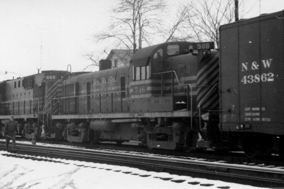 NKP #546 RS3 Bellevue 2-21-64 | The Nickel Plate Archive