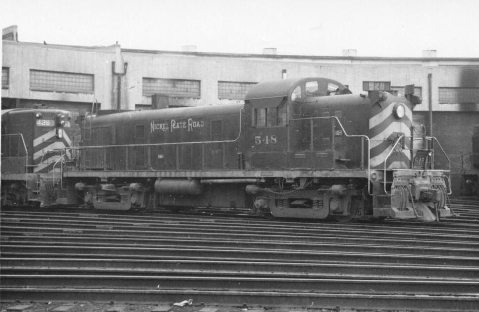 NKP #548 RS3 Bellevue 3-14-65 | The Nickel Plate Archive