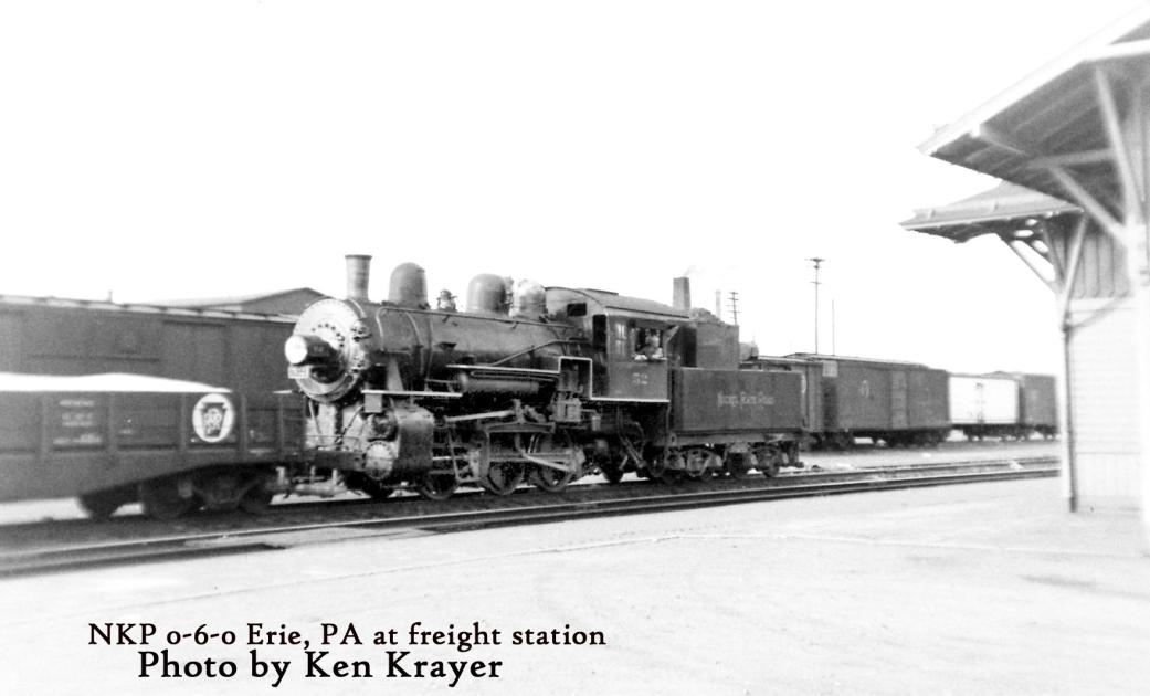 NKP #62 at station | The Nickel Plate Archive