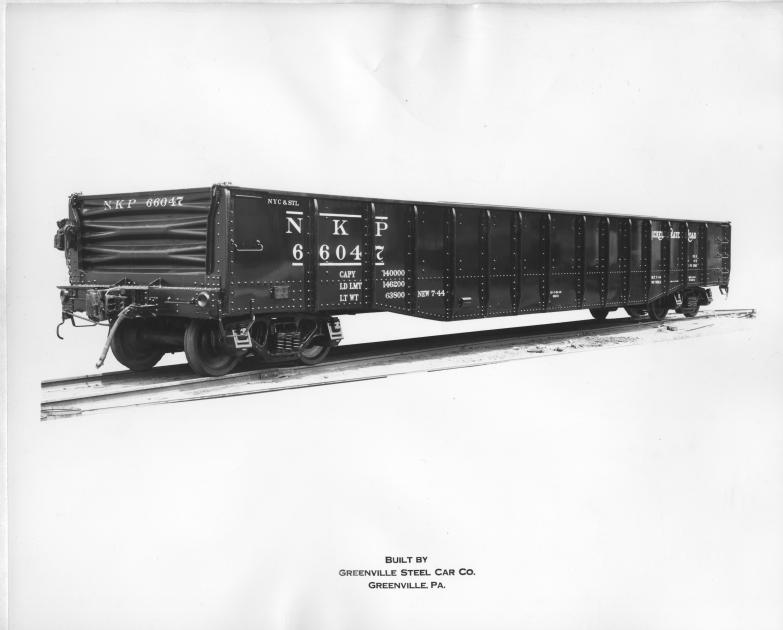 NKP 66047 Gondola Builders Photo | The Nickel Plate Archive