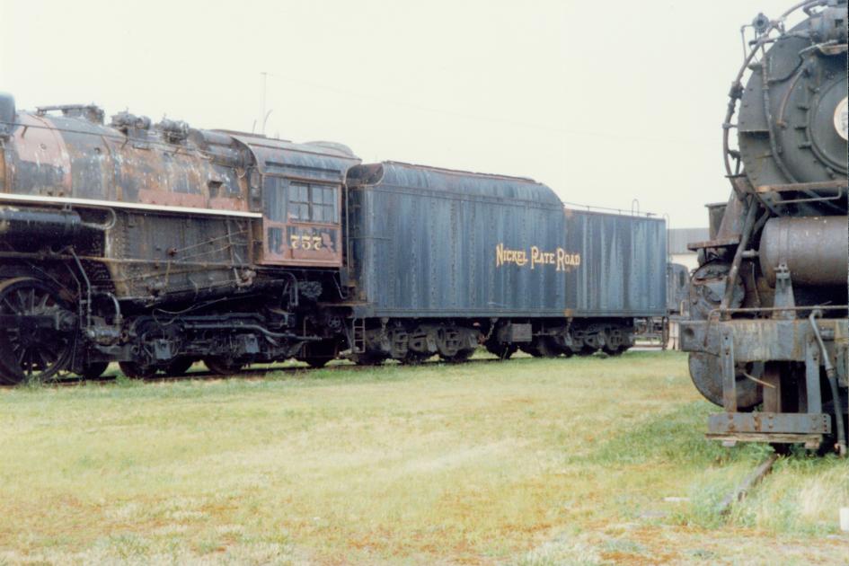 NKP 757 Strasburg PA Left side view of tender | The Nickel Plate Archive