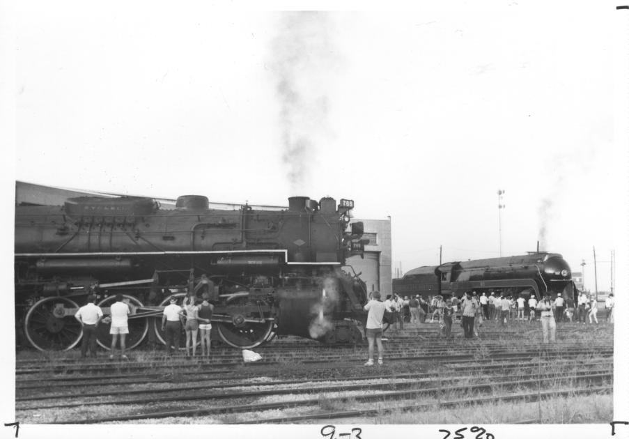 NKP 765 Bellevue OH 8-28-83 with 611 | The Nickel Plate Archive